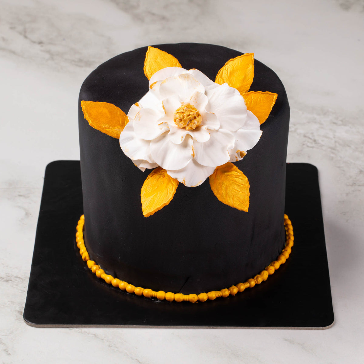 Elegant Floral Theme Fondant Cake (Express Delivery in 24 Hours) – Hot ...